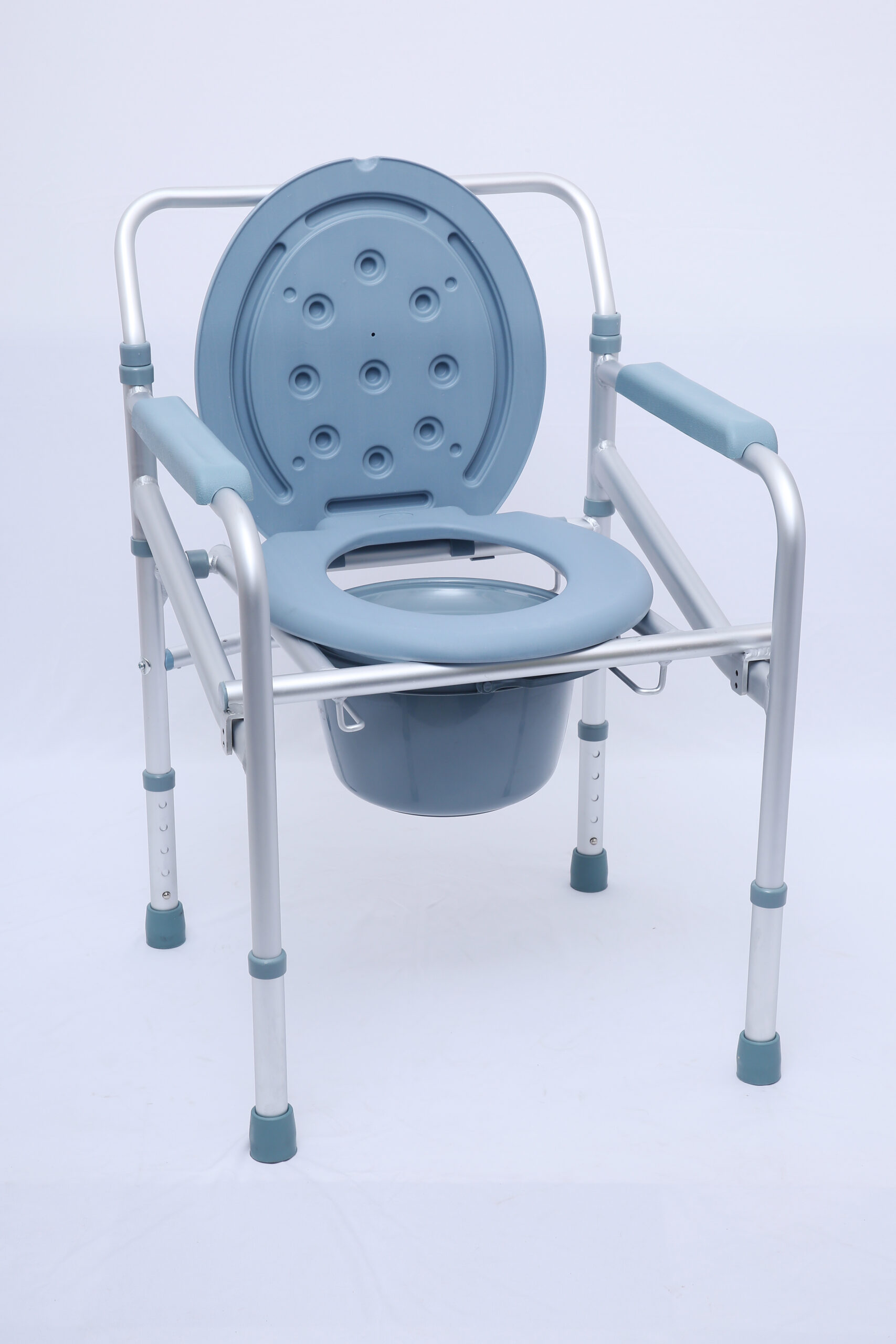 Height Adjustable Commode Chair with Wheel – UH 696 – Uphealthy